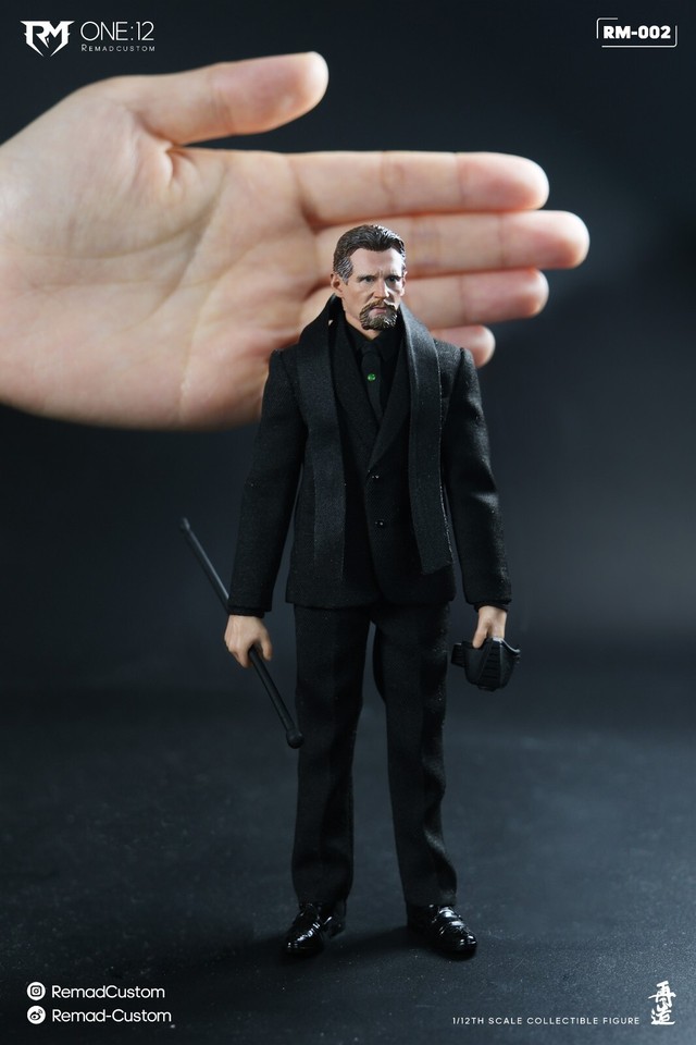 Remad Custom RM-002 1/12 Bat Man The Ninja Master 6" Male Action Figure ...