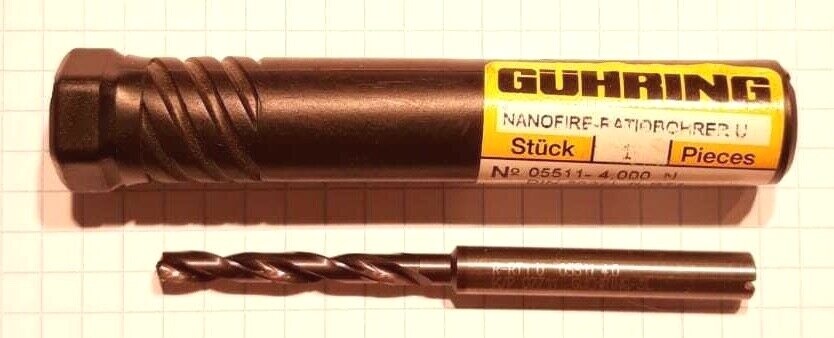 Guhring-SL 05511 4,000mm R-RT1 U K/P 07711 Solid Carbide Drill New ...