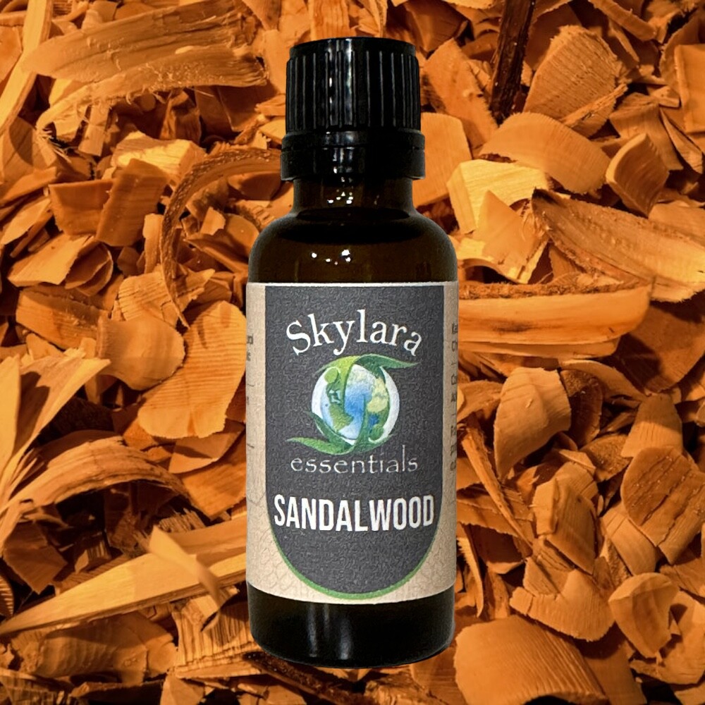 100% Pure Organic Sandalwood Essential Oil - Free Shipping