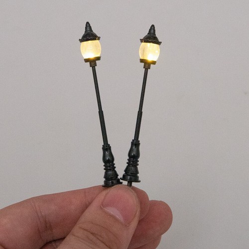 10PCS 12v Scale Model Light for HO N Garden Street scene Train Railway ...