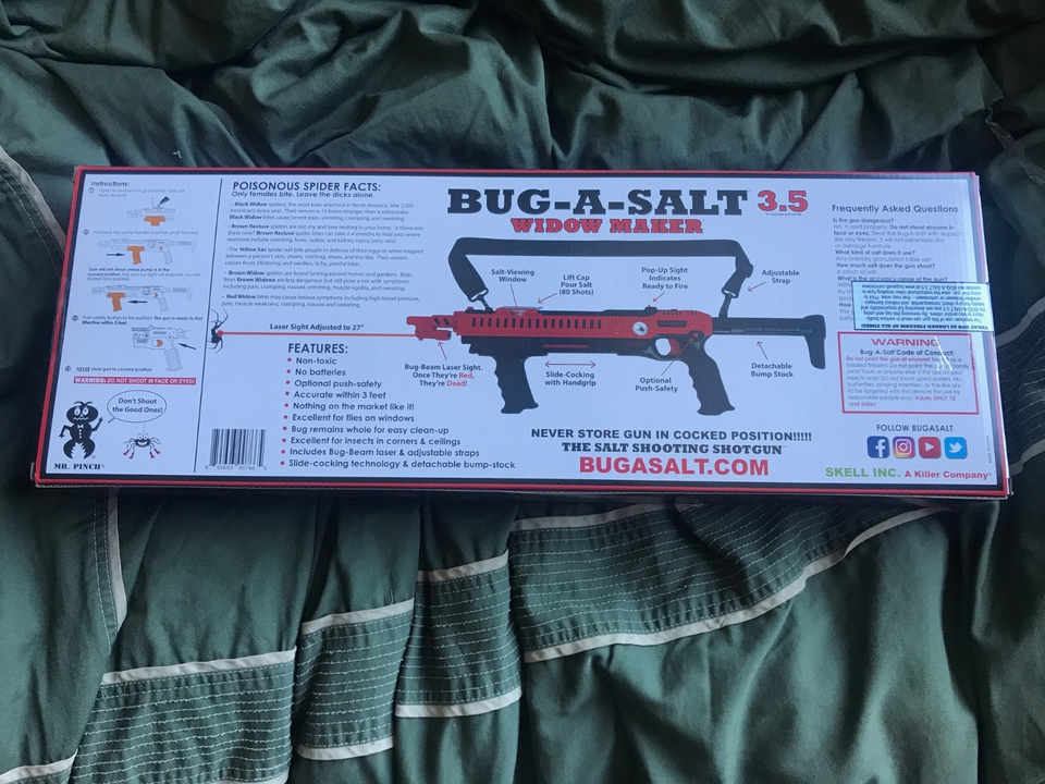 Bug-A-Salt 3.5 - Widow Maker. Brand New In Box | eBay