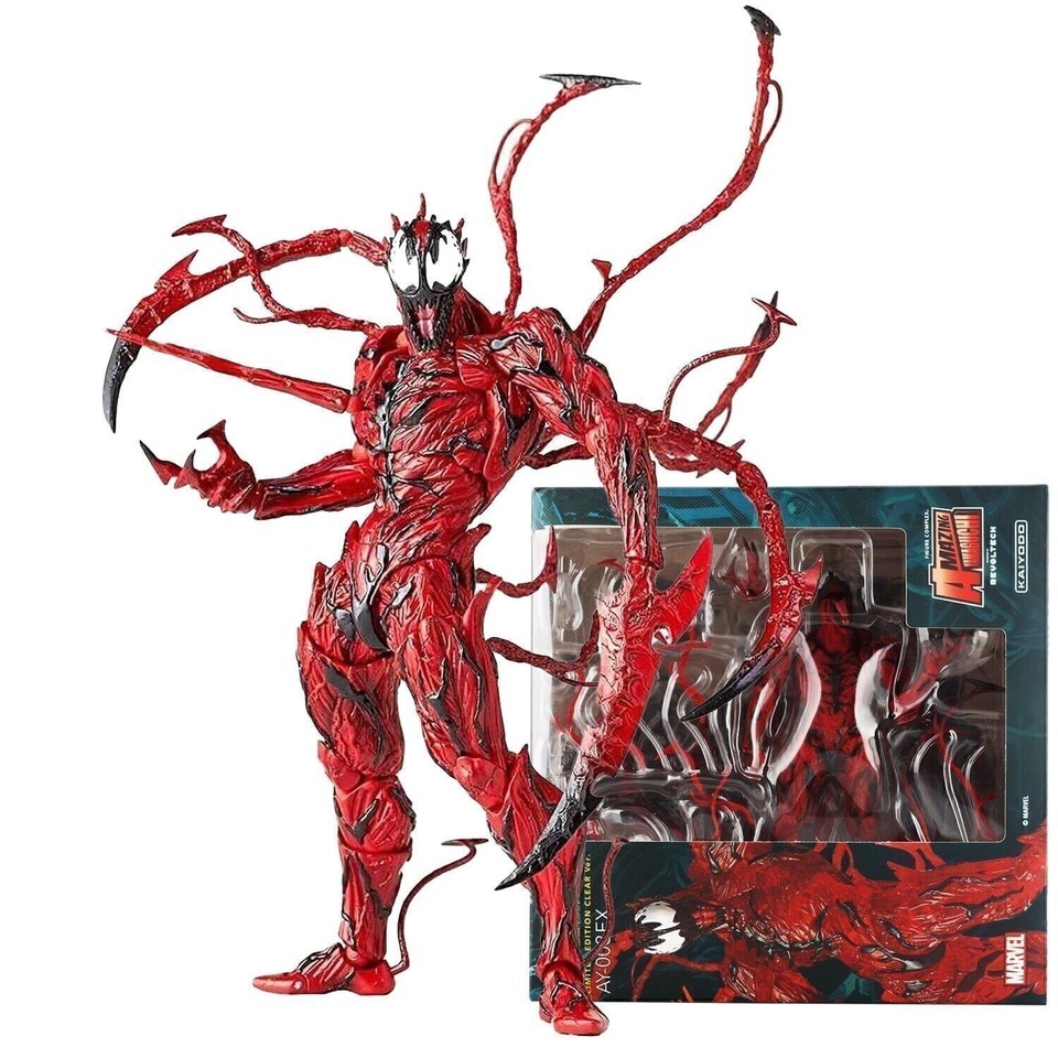 Red & Black Venom Carnage Action Figure Spider Man Statue Model Toy ...