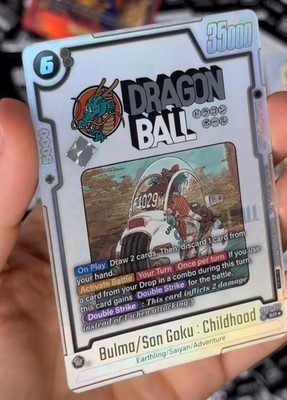 Bulma/Son Goku: Childhood SR* SB01-057 Alt Art Manga WINNER - preorder 22/08 | eBay