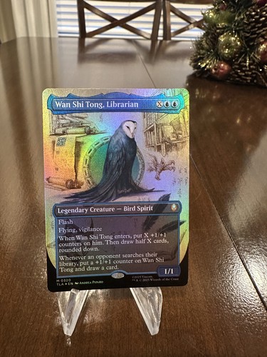 Wan Shi Tong Librarian (0320) Borderless FOIL MTG Avatar Last Airbender ...