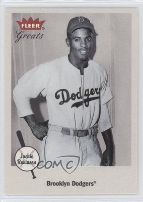 2002 Fleer Greats Jackie Robinson #26 HOF | eBay