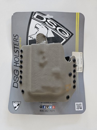 DSG Arms OWB Holster for Sig P320C w/ TLR-7/8 | Kydex | Tan | Left ...