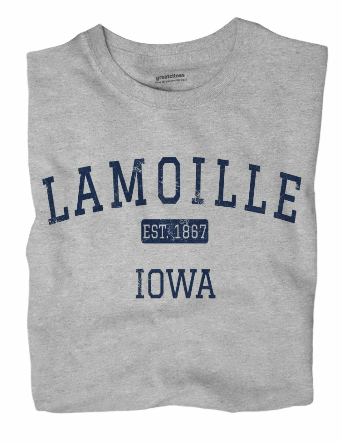 LaMoille Iowa IA T-Shirt EST | eBay