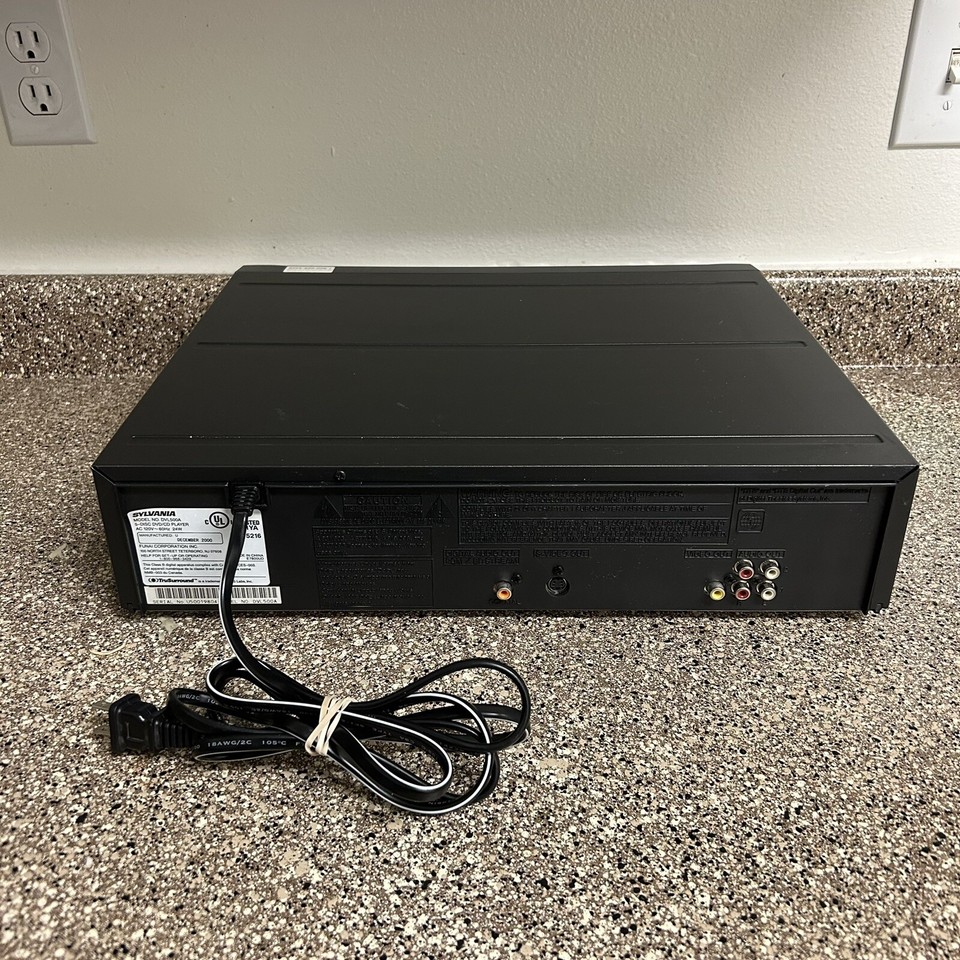 Sylvania Model DVL500A DTS TruSurround 5 DVD Changer Player Tested ...