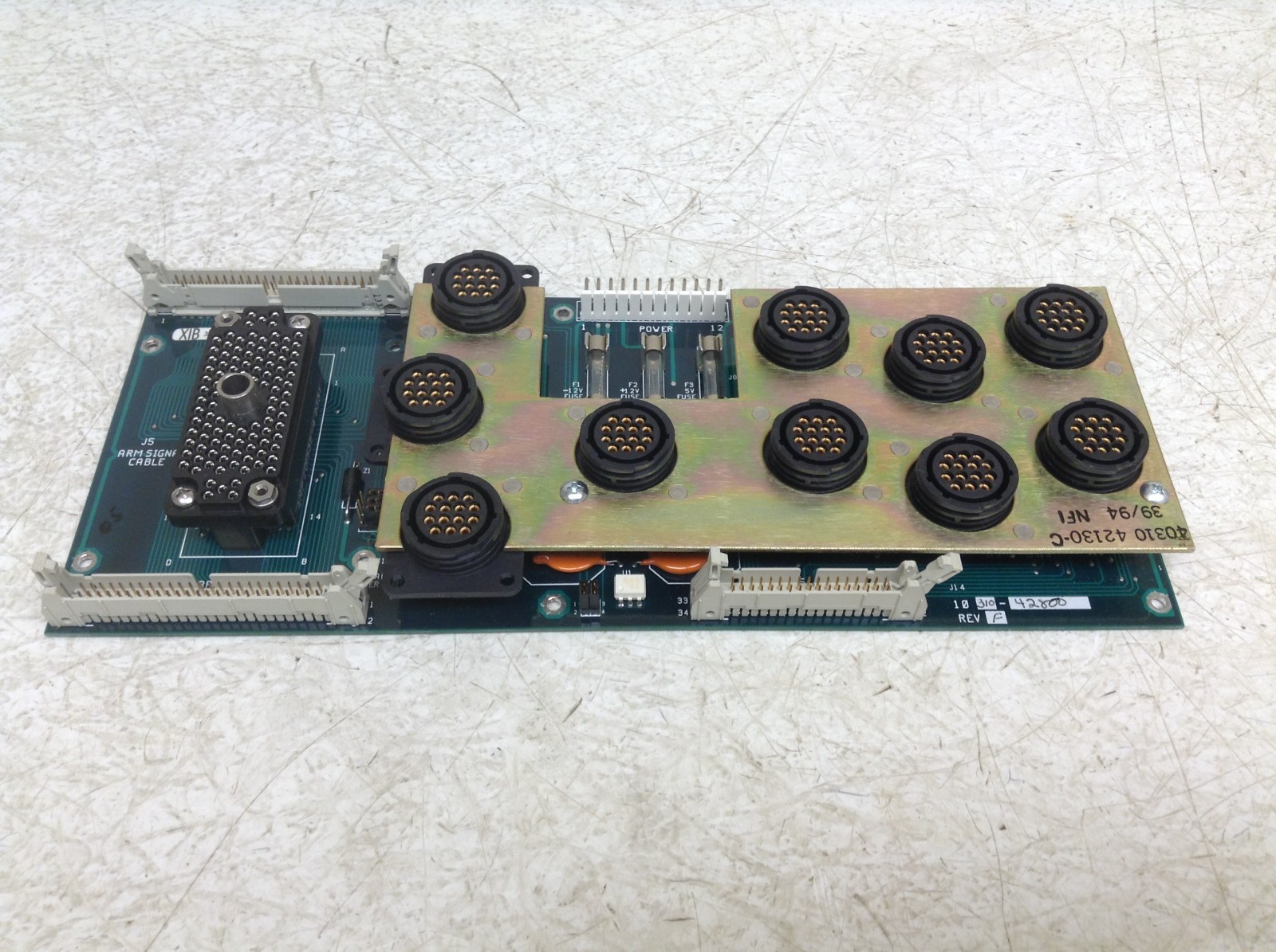 Adept 10310-42800 Rev F Interface Assembly Board 1031042800 | eBay