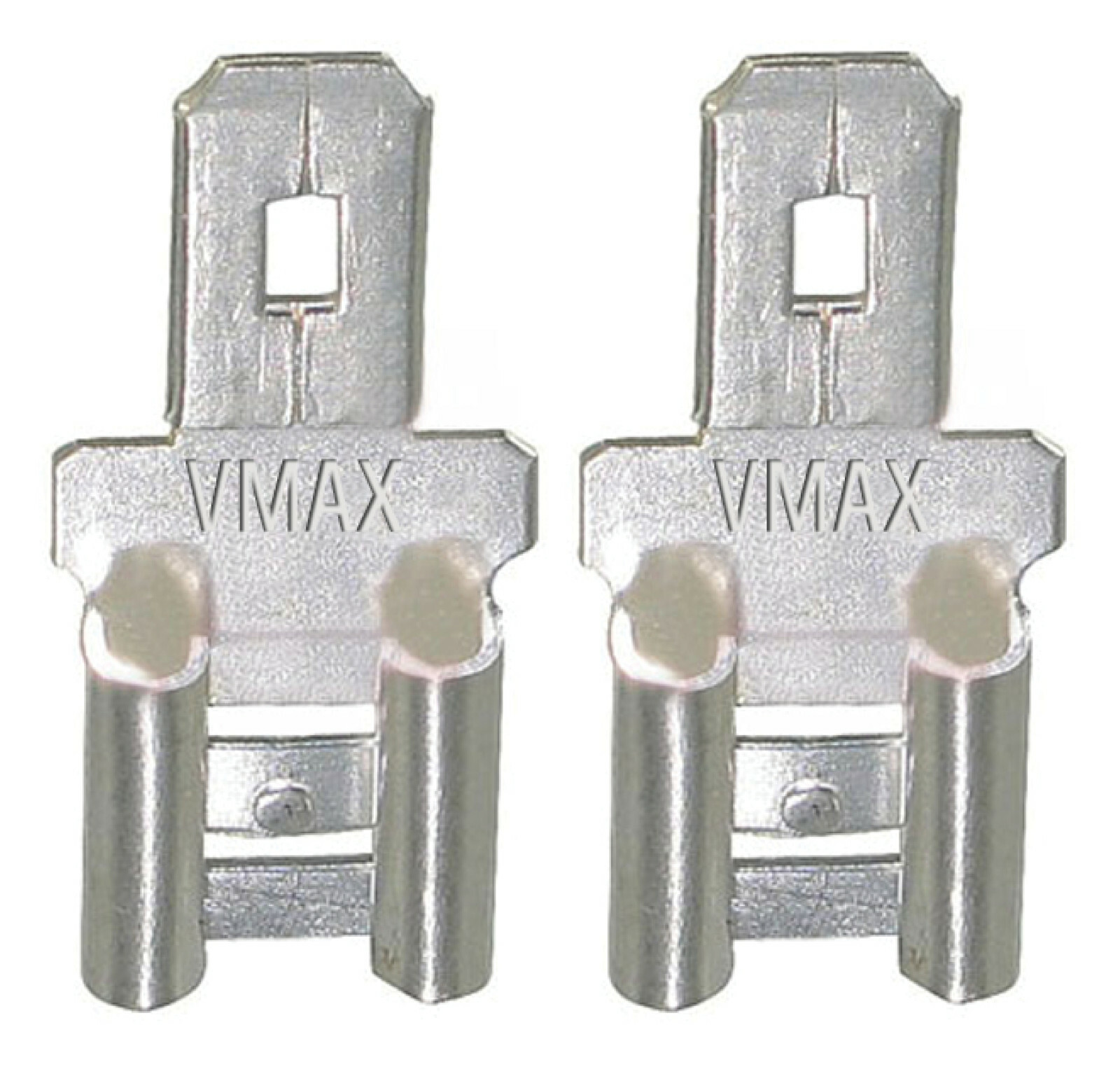 QTY100 F2 TO F1 TERMINAL ADAPTER TIN PLATED with ¼” fem TO 3/16” male ...