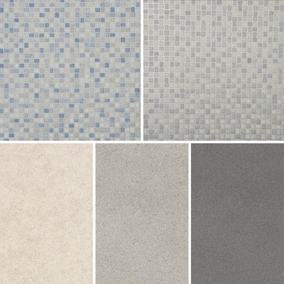 Vinyl Flooring Mosaic & Stone Effect Lino Conservatory Kitchen Bathroom ...