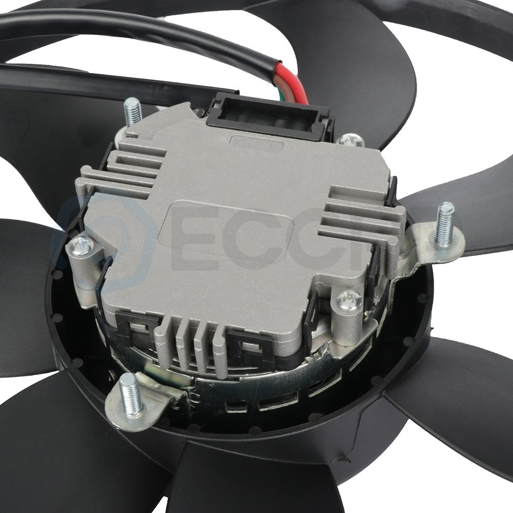 Electric AC Condenser Cooling Fan Kit For 2009 2010 2013 Volkswagen CC ...