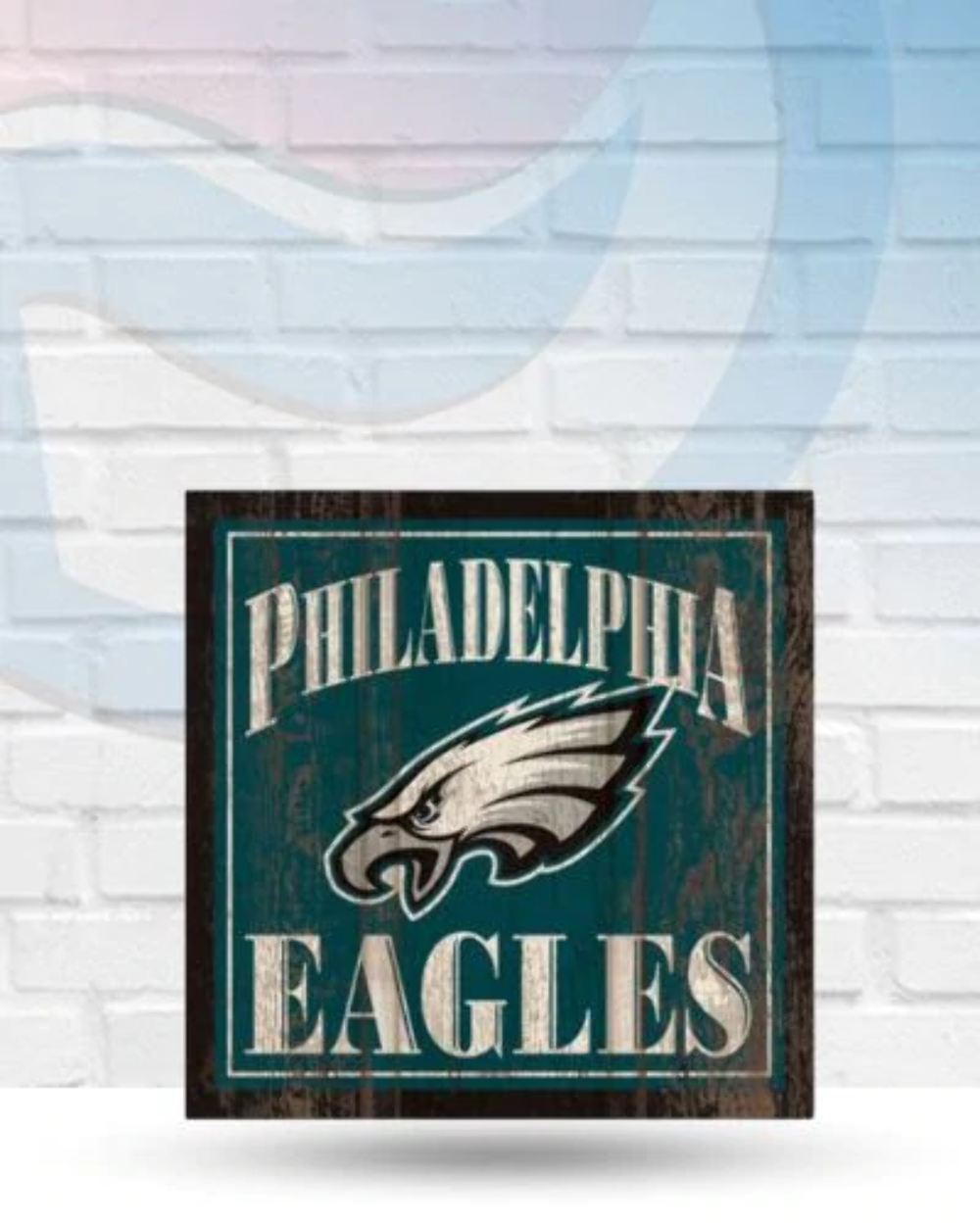 Philadelphia Eagles Wooden Refrigerator Kitchen Magnet 3" x 3" | eBay