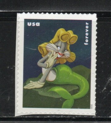 5499 * MERMAID ~ BUGS BUNNY * U.S. Postage Stamp MNH | eBay
