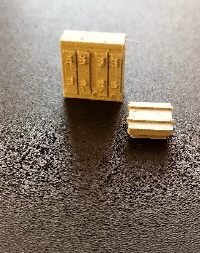 Ho Scale Signal Box and Battery BU Box Trackside Detail 3D Printed ...