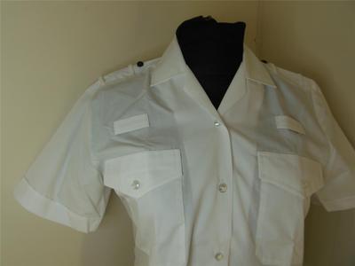 NEW Genuine WPC short SLEEVE Woman Police Officer White Shirt Blouse ...