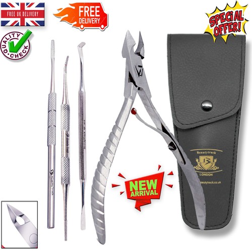 Ingrown Toenail Tools Nail Nippers Set - Toe-Nail Lifter Black File ...