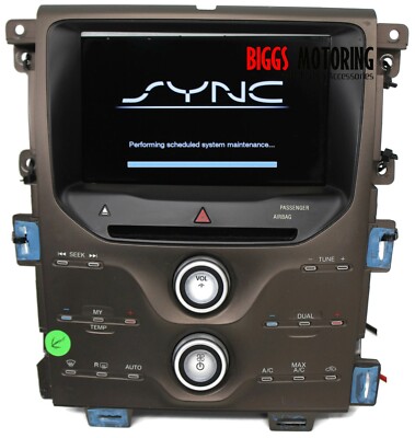 2011-2014 Ford Edge Info Display Screen CD Player (3 Pieces) DT4T ...