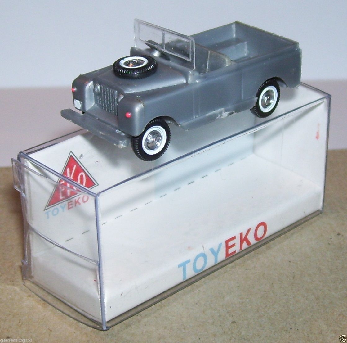 MICRO TOY EKO TOYEKO HO 1/86 1/87 MADE IN SPAIN LAND ROVER COURT REF ...