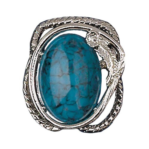 NEW! Western Cowboy Square Dance Scarf Slide - Turquoise Stone with ...