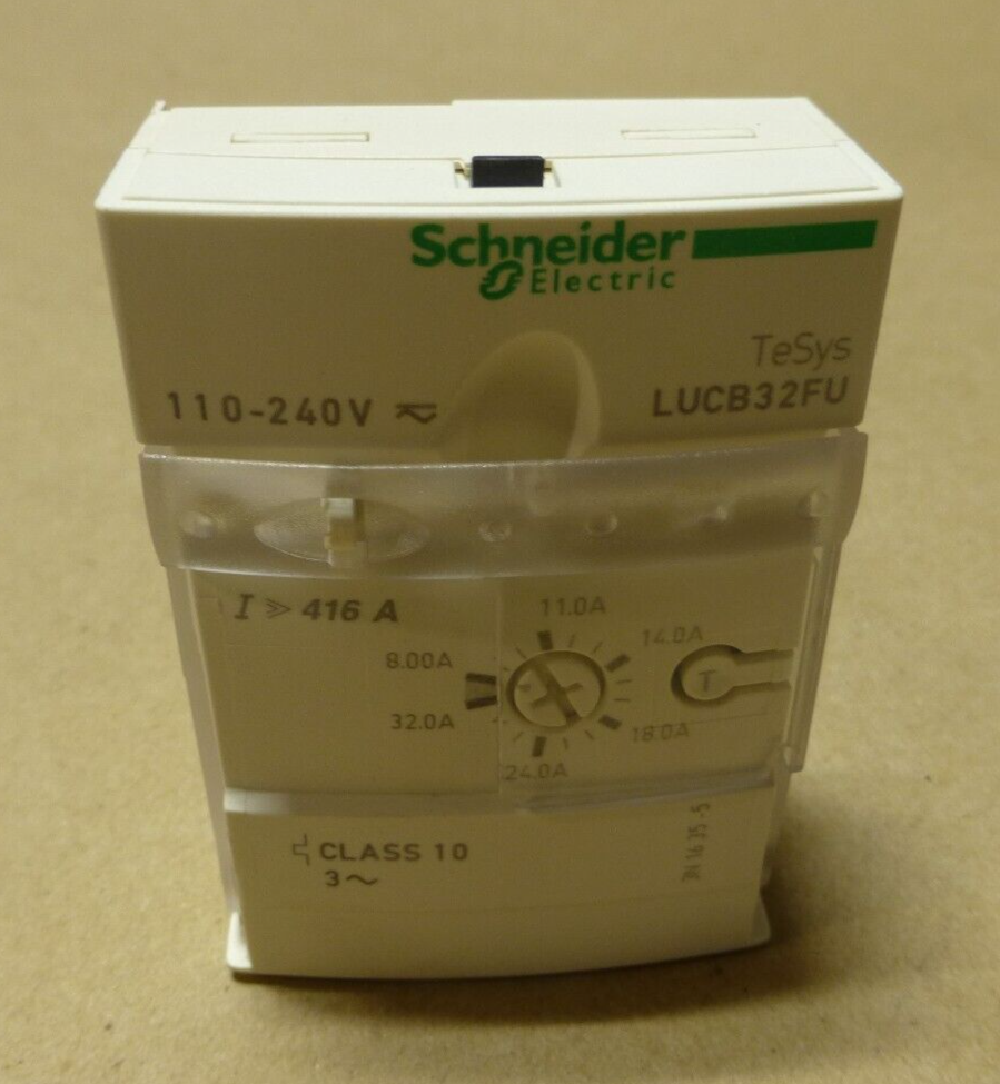 SCHNEIDER ELECTRIC TELEMECANIQUE LUCB32FU ADVANCED CONTROL UNIT TeSYS 8 ...