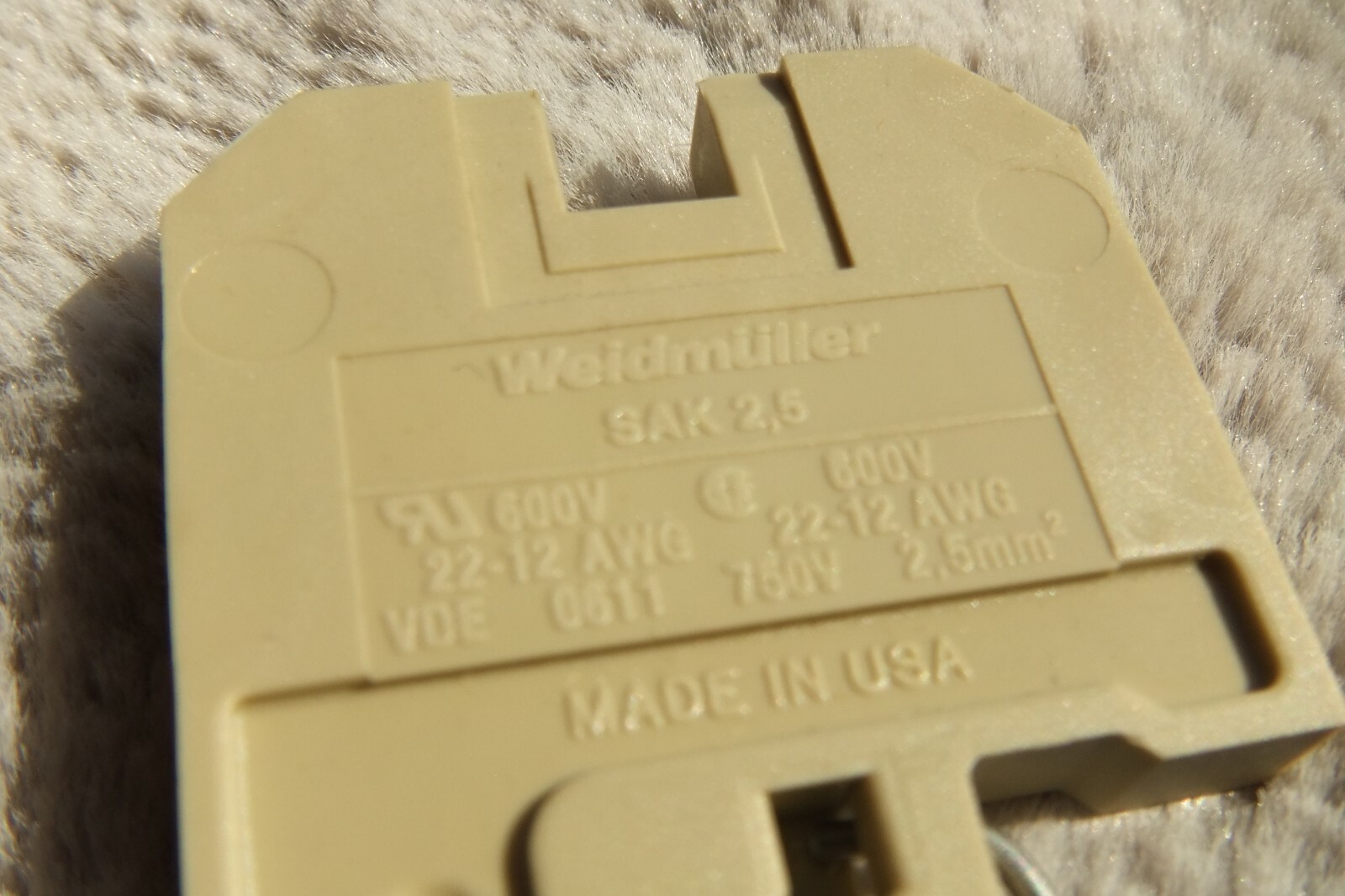 ( Lot of 27 ) WEIDMULLER TERMINAL BLOCK SAK 2.5 2796.6 | eBay