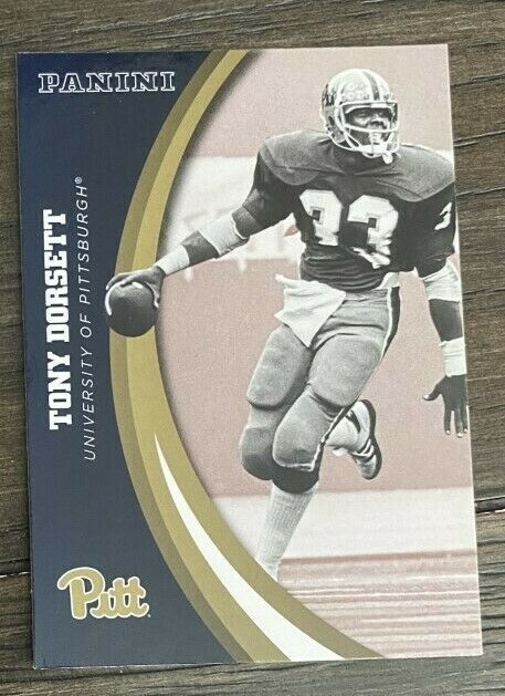 2016 Panini Collegiate TONY DORSETT card PITT PANTHERS # 23 | eBay