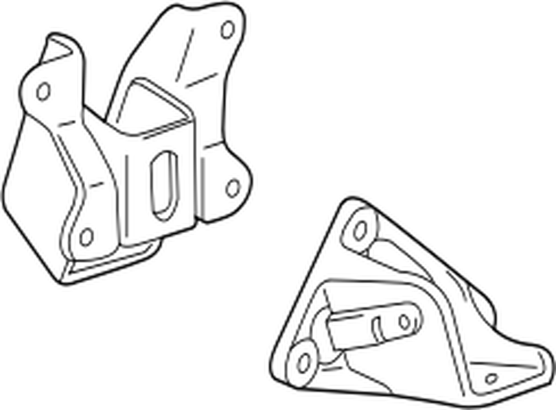 12311-31021 Toyota Bracket, engine mounting, front no.1 rh 1231131021 ...