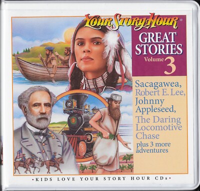 NEW Volume 3 Great Stories Childrens Audio CD Story Book by Your Story ...