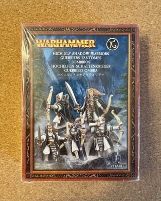 Warhammer High Elf Shadow Warriors Old World Fantasy Metal Rare 87-24 ...