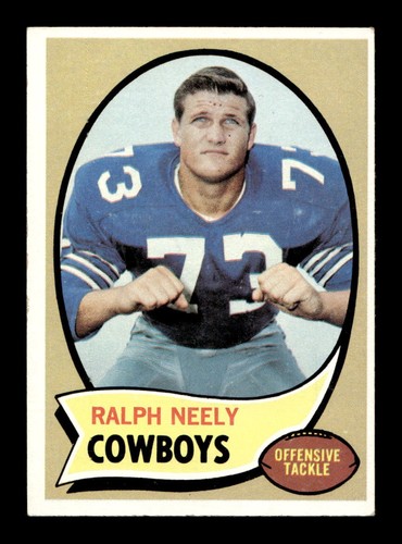 1970 Topps #4 Ralph Neely Cowboys EX+ *T6 | eBay