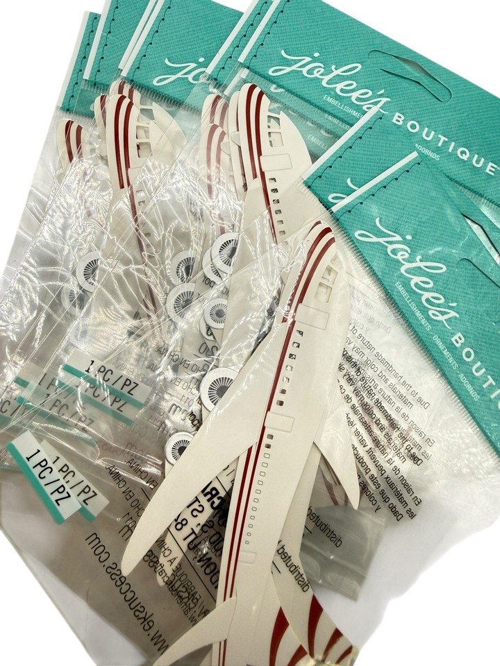 Jolee's Travel Airplane Plane Scrapbooking 3D Stickers Lot Of 10 NIP ...
