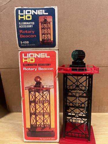 Lionel HO - Illuminated Accessory - ROTARY BEACON 5-4501 - See Photos ...