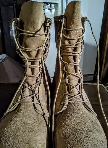 Bates Intermediate Cold Wet Weather 11461A Tan Military Combat Boots ...