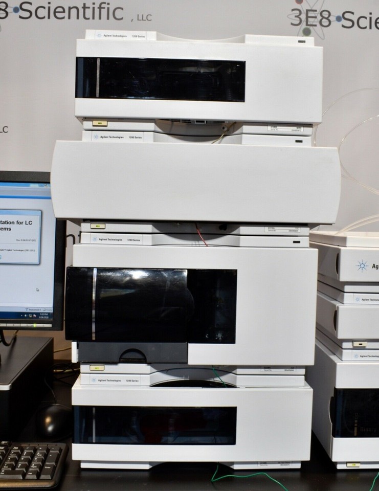 Agilent 1200 Series 7-piece HPLC System | MWD Detector | Control ...