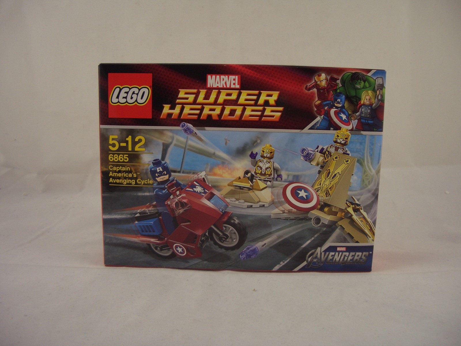 LEGO 6865 Marvel Avengers Captain America's Avenging Cycle New/Sealed ...
