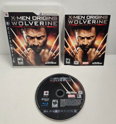 X-Men Origins Wolverine Uncaged Edition - PlayStation 3, PS3 - Complete ...