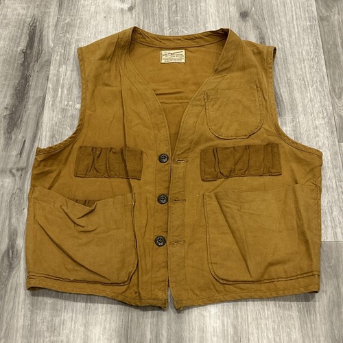 Vintage Tryon's Buffalo Brand Hunting Fishing Vest Shooting Tryon ...
