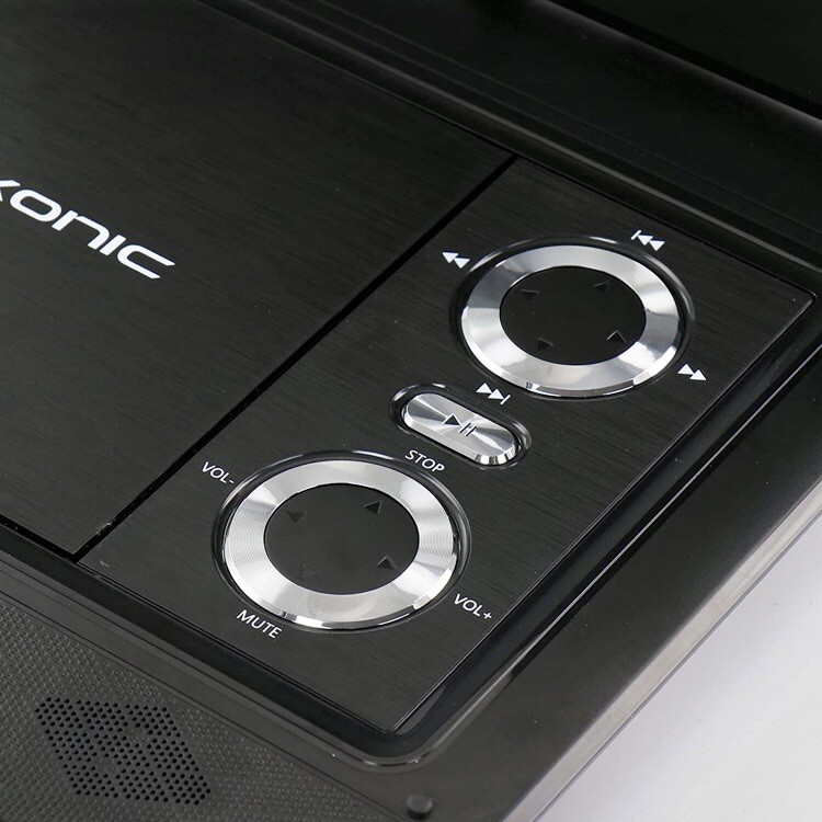 Trexonic Portable 12.5” TV + DVD Player w Warranty Swivel TFT LED ...