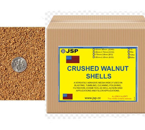 Crushed walnut shell .85-1.7mm 12/20 47lbs | eBay