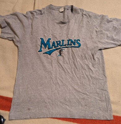 Vtg MLB Miami Marlins Shirt Florida Baseball Outdoor Lee Mens L | eBay