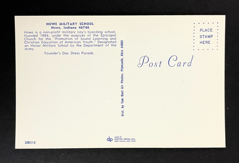 1968 Howe Military School IN Founder's Day Dress Parade Chapel Vintage ...