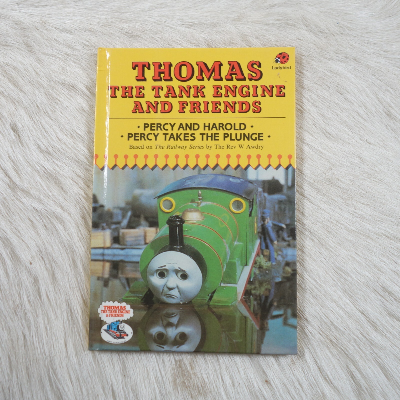thomas the tank engine and friends percy and harold hardcover reader ...