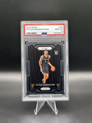 PSA 10 Victor Wembanyama 2023-24 Base Prizm Rookie card | eBay