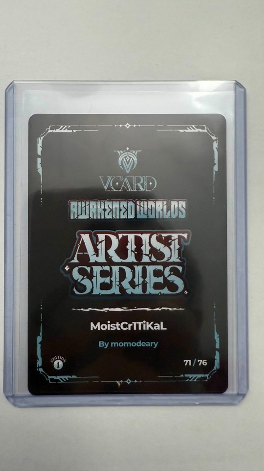 VCard Awakened Worlds: First Edition - Artist series card #71/76 ...