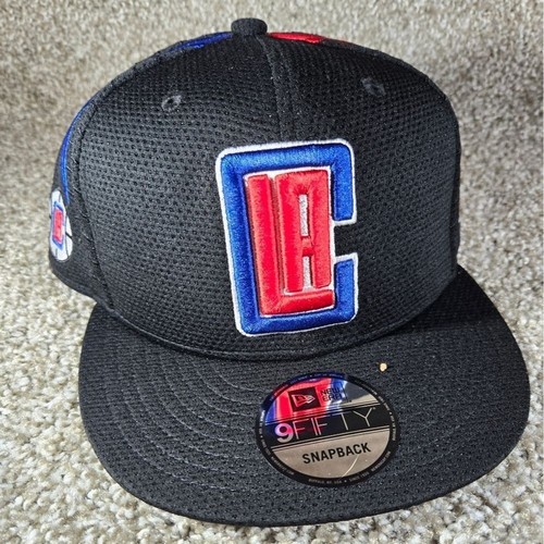 Los Angeles Clippers New Era 9Fifty Black Dome Mesh back Snapback ...
