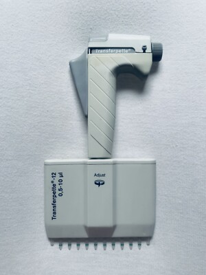 Transferpette ~ .5-10 ul ~ Pipettor Pipette 12 Channels ~ For Parts | eBay