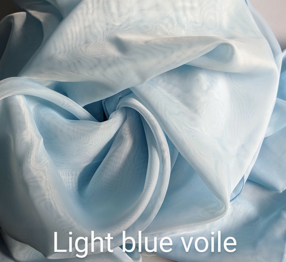 Voile by the yard 116" wide, 20 colors, wedding arbor decoration fabric ...