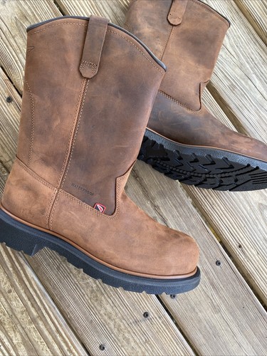Red Wing 2272 Steel Toed Work boots size 8 .5 D | eBay