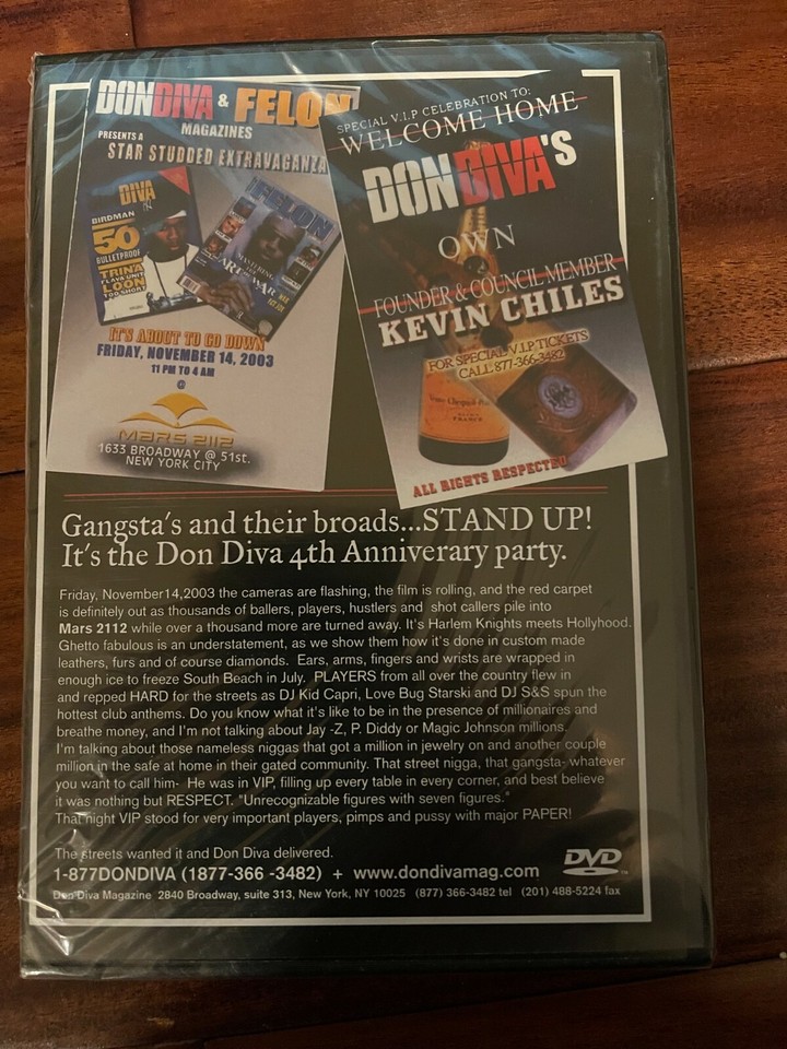 Don Diva Magazine | Presents: The Don Diva 4th Anniversary / FELON ...